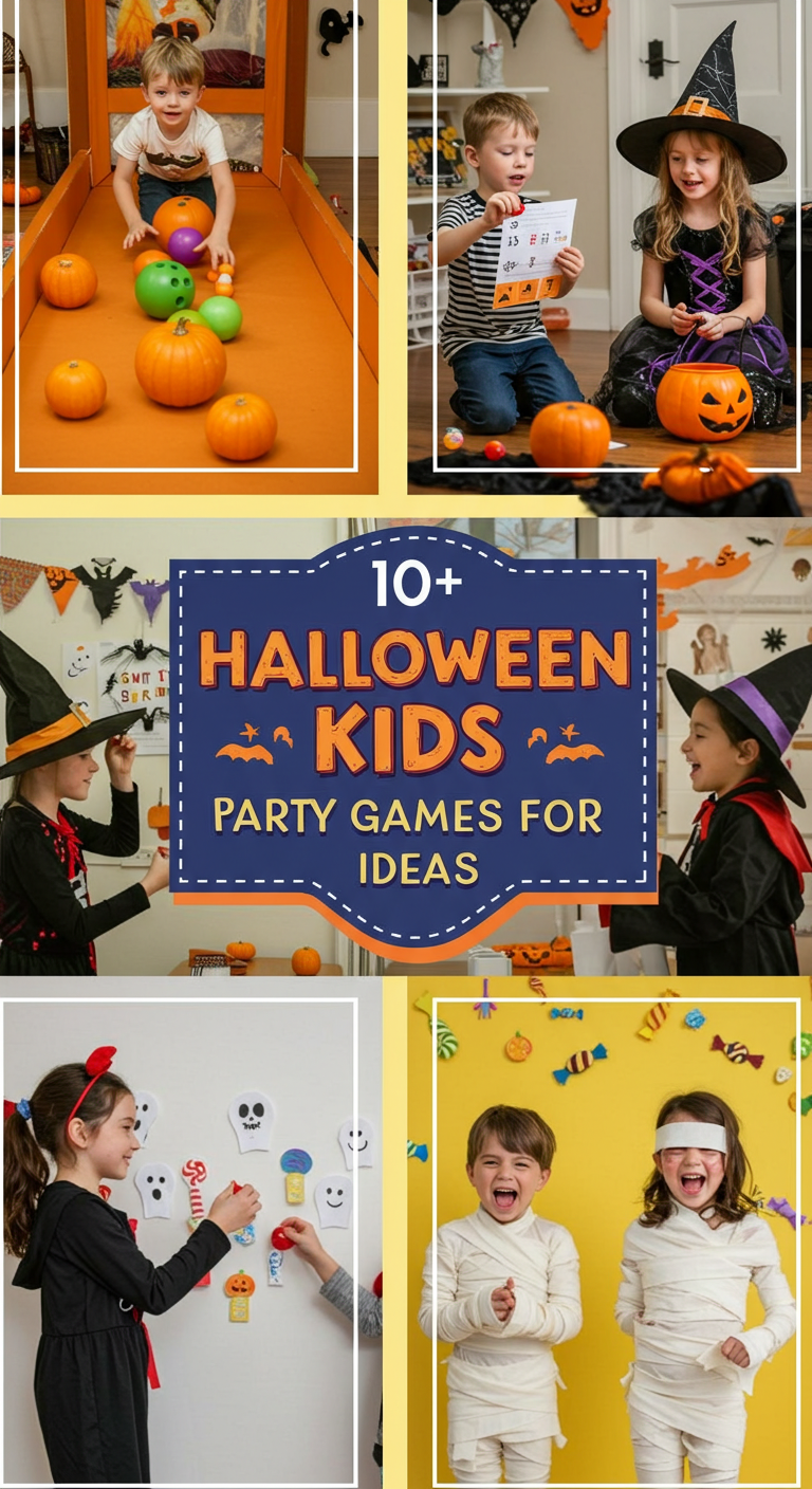 13 Halloween Party Games For Kids Ideas