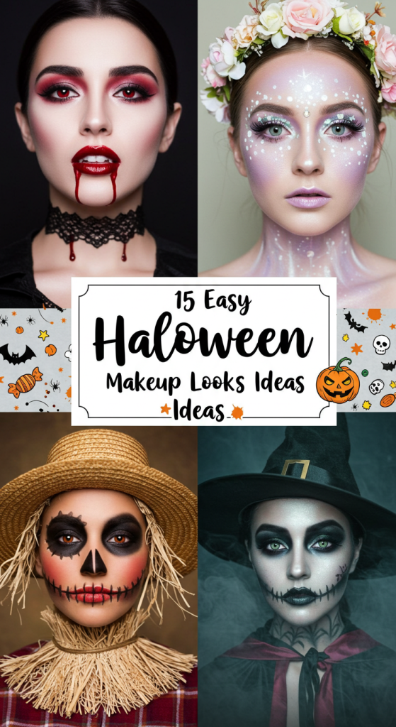 15 Easy Halloween Makeup Looks Ideas