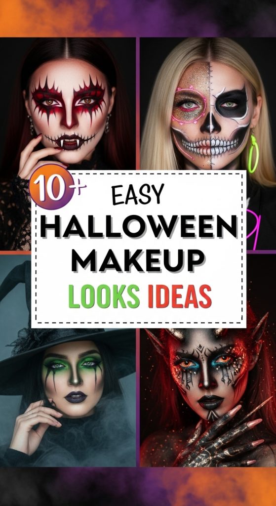 15 Easy Halloween Makeup Looks Ideas