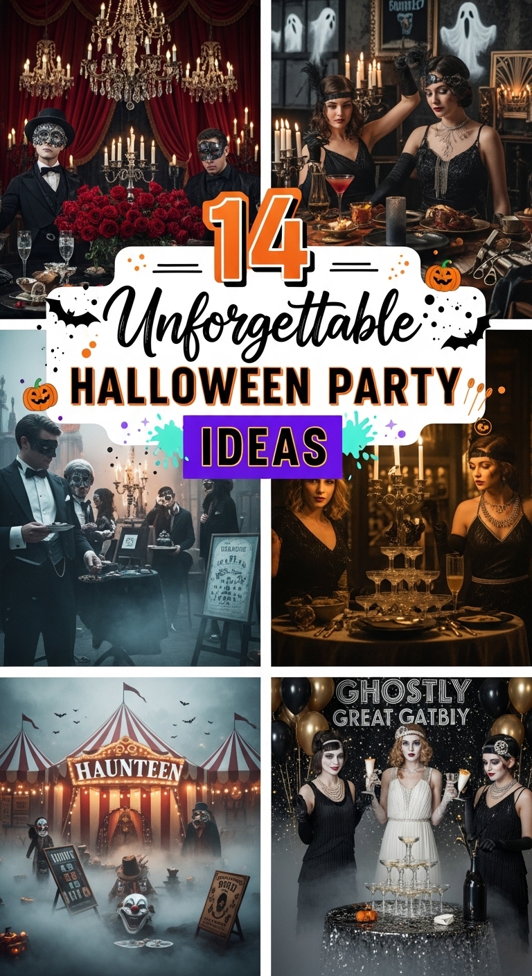14 Unforgettable Halloween Party Ideas
