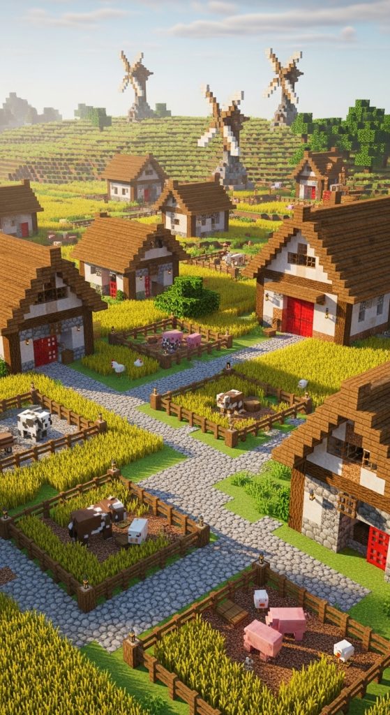 15 Inspiring Minecraft Village Layout Ideas