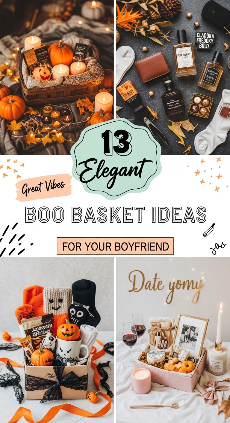 13 Elegant Boo Basket Ideas for Your Boyfriend