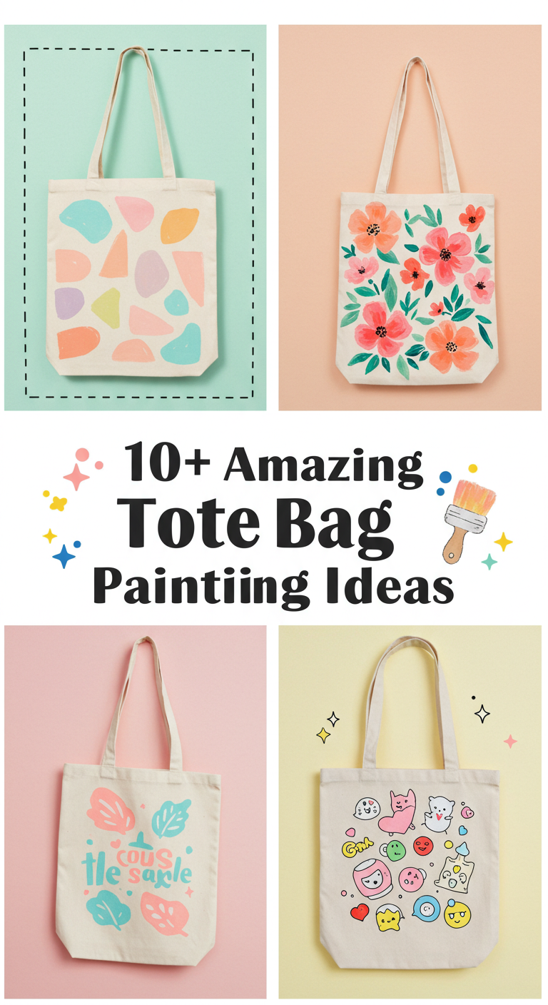 13 Amazing Tote Bag Painting Ideas