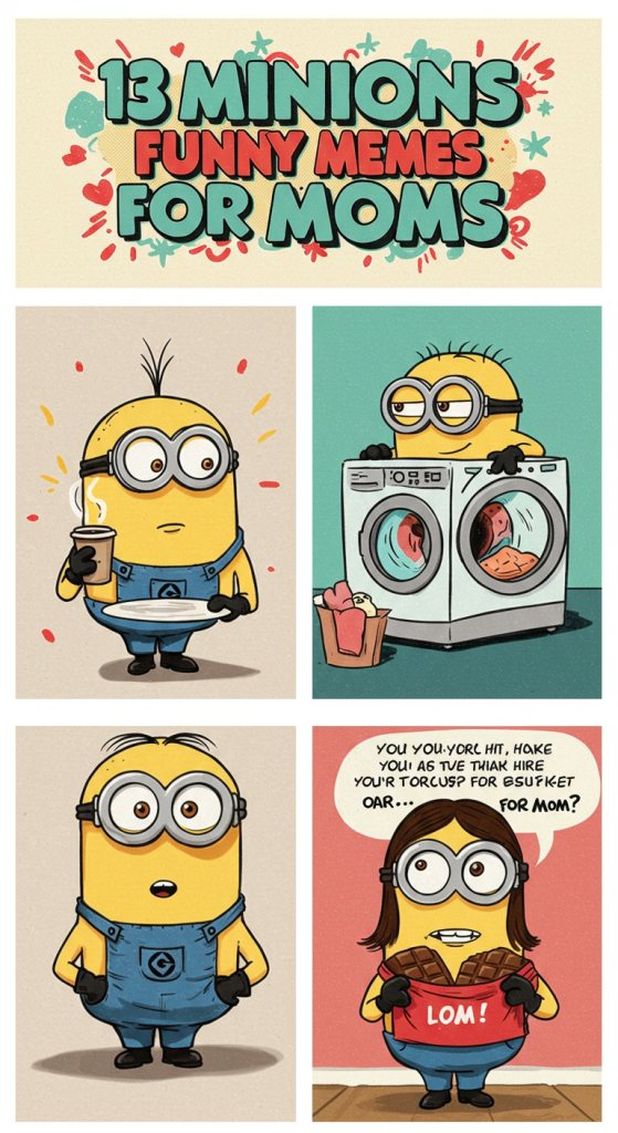 13 Minions Funny Memes for Moms