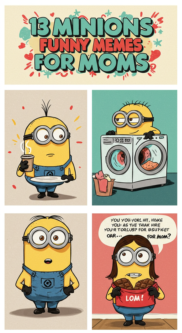 13 Minions Funny Memes for Moms