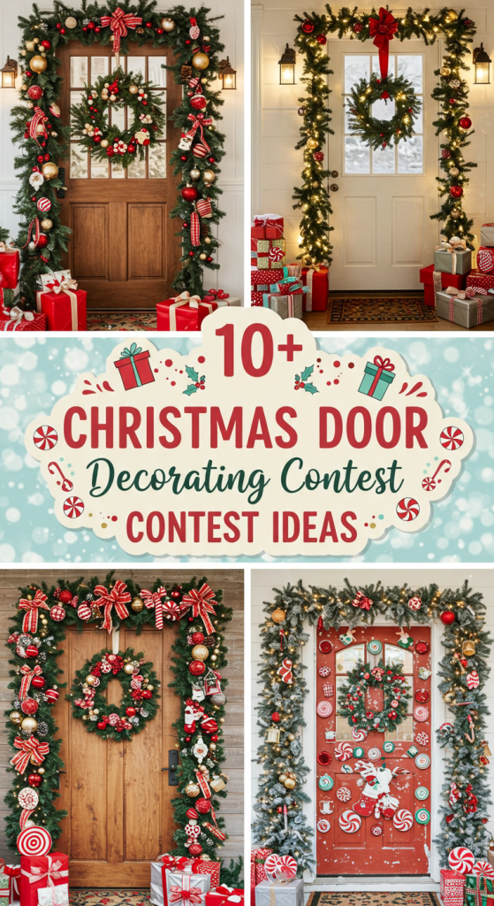 13 Christmas Door Decorating Contest Ideas