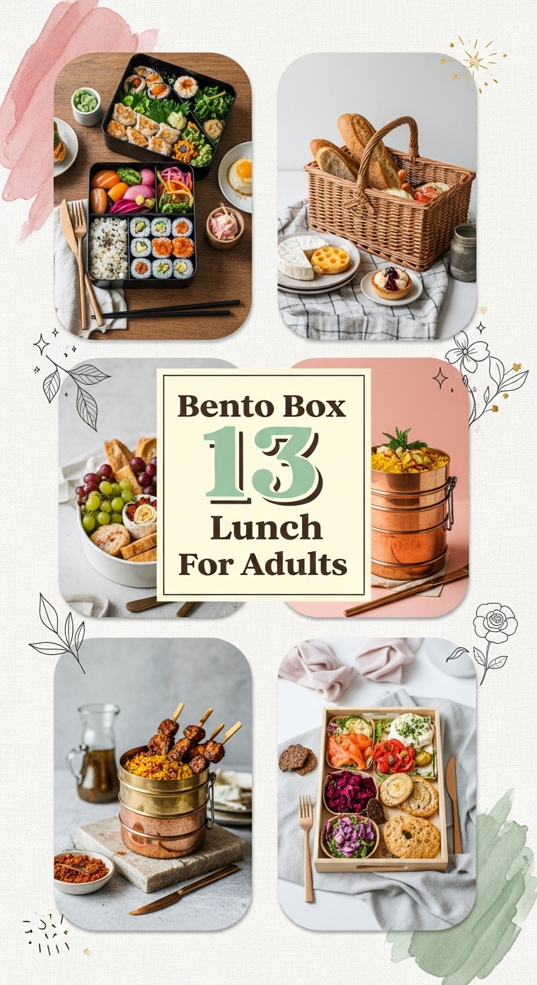 13 Classy Bento Box Lunch For Adults
