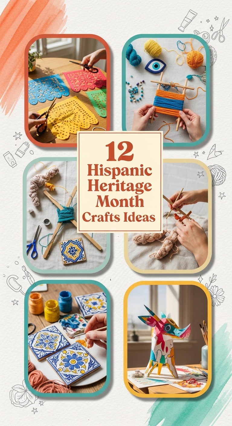 12 Hispanic Heritage Month Crafts Ideas