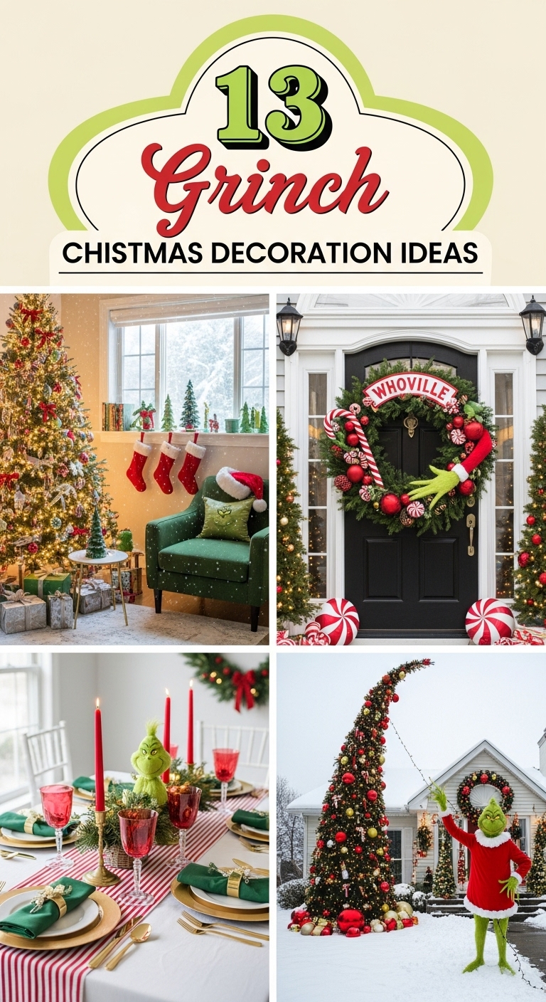 13 Grinch Christmas Decoration Ideas