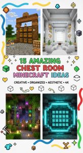 15 Amazing Chest Room Minecraft Ideas