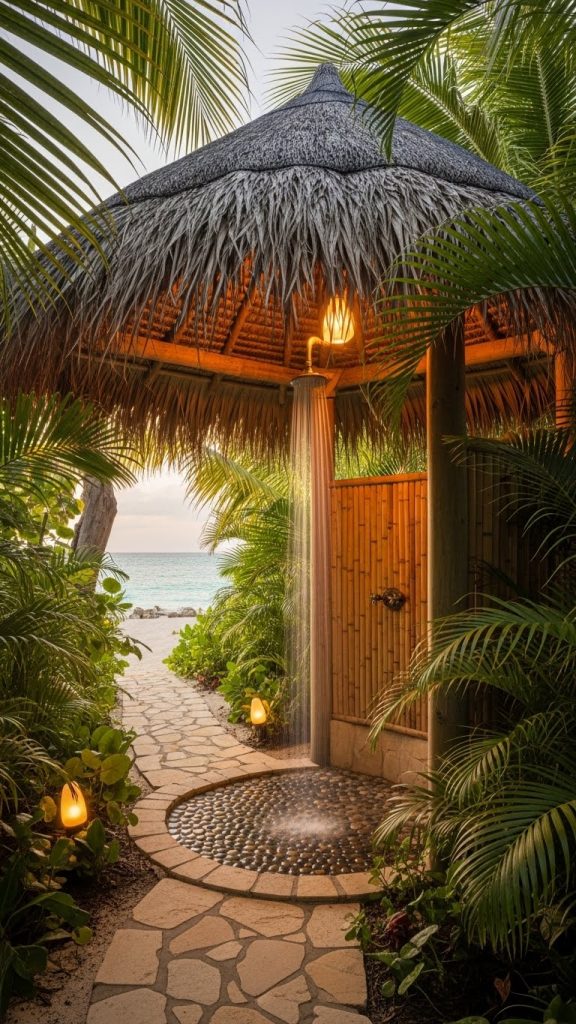 14 Beach House Outdoor Shower Ideas