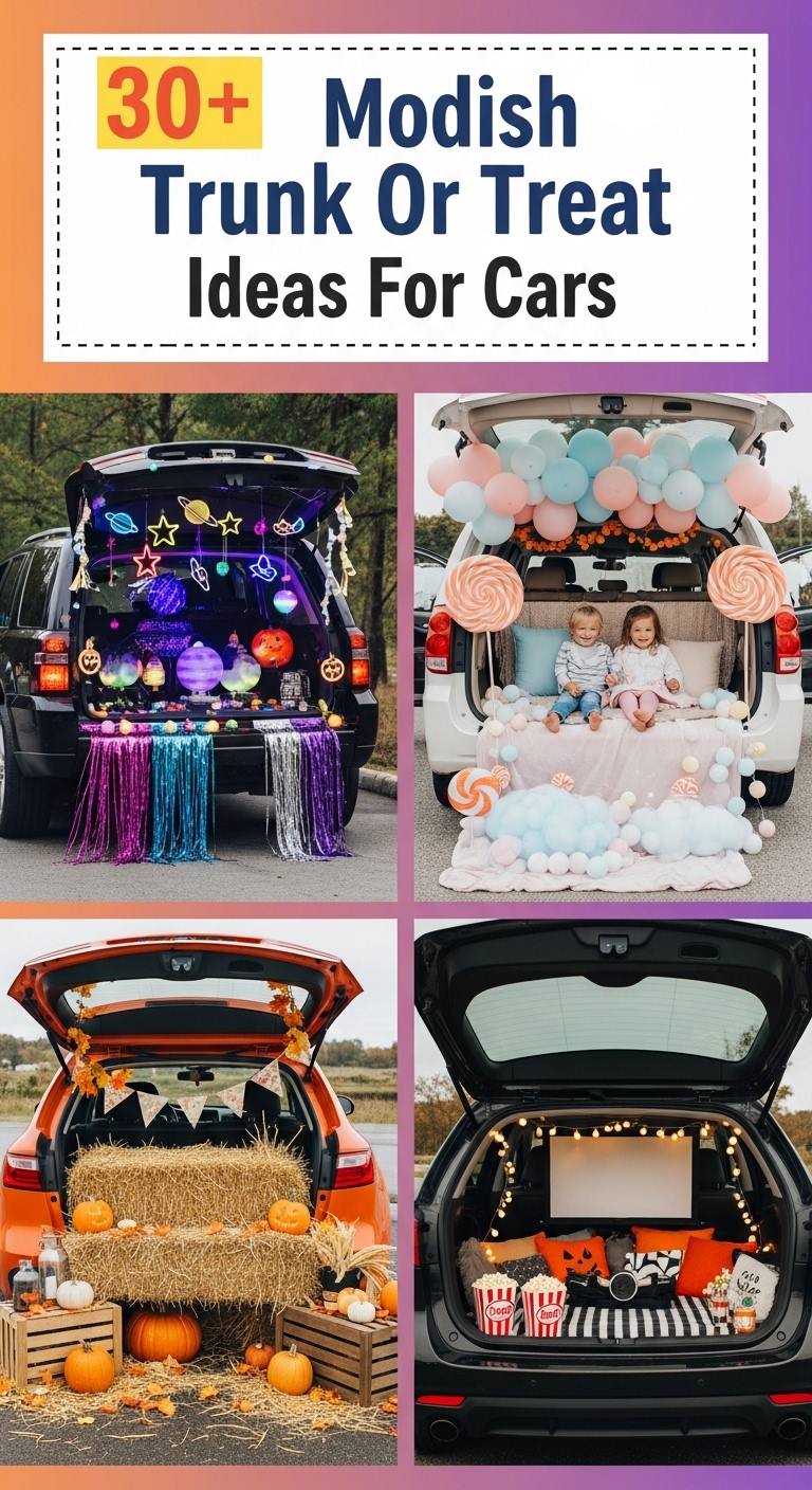 32 Modish Trunk Or Treat Ideas For Cars