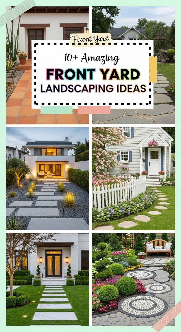 15 Amazing Front Yard Landscaping Ideas