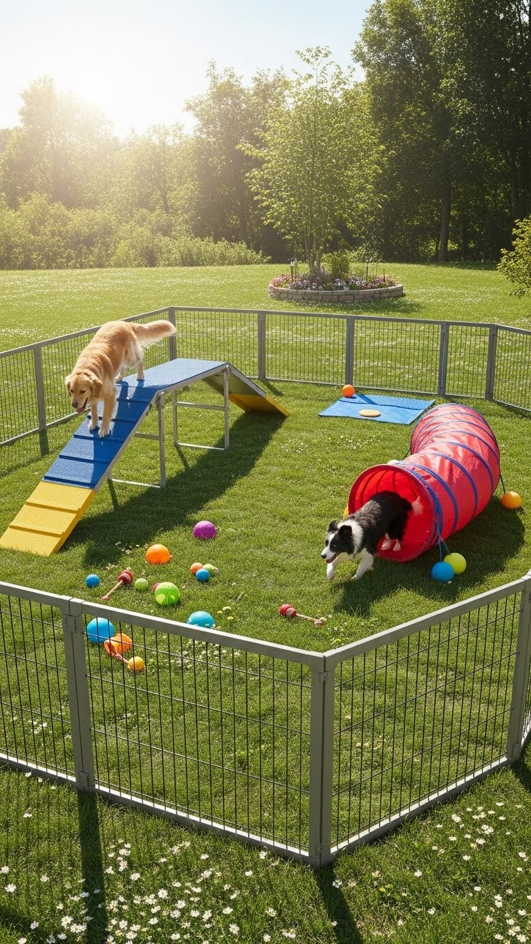 12 Inspiring Outdoor Dog Pen Ideas