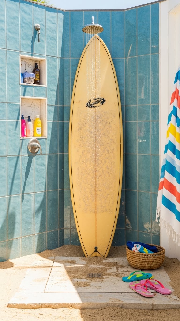 14 Beach House Outdoor Shower Ideas