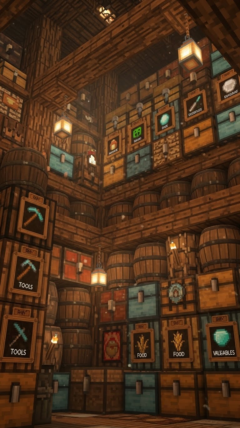 14 Vintage Minecraft Indoor Décor Ideas