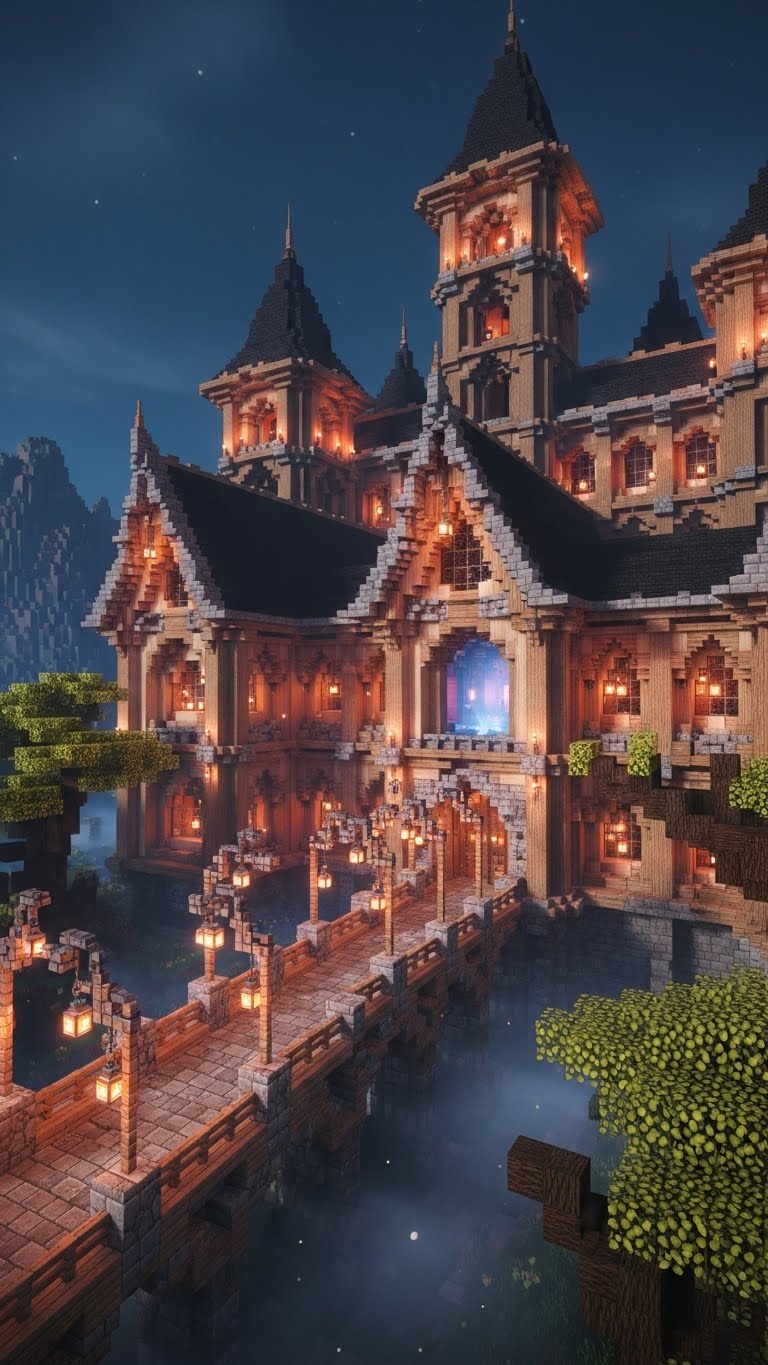 13 Amazing Pale Oak House Minecraft Ideas