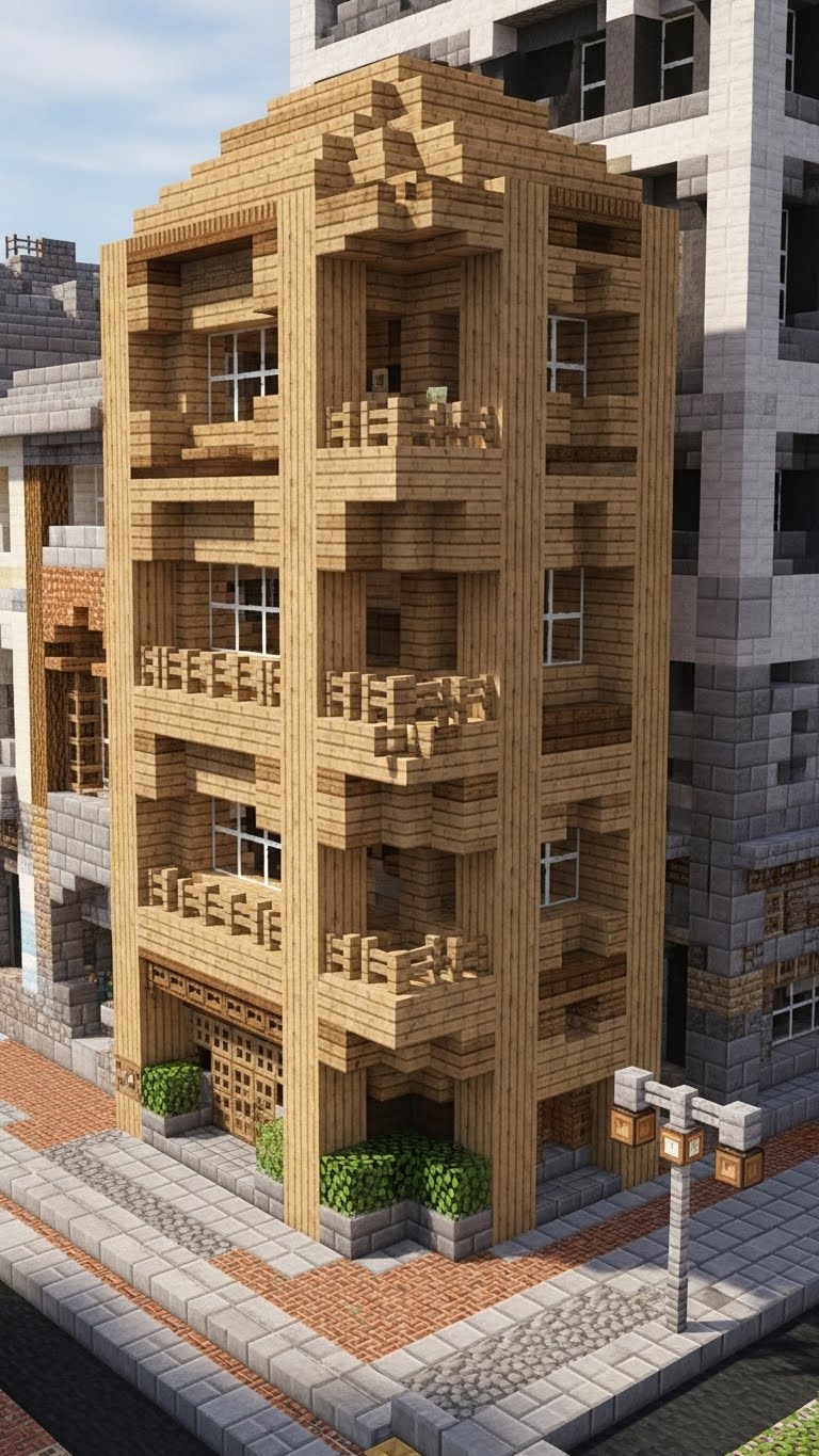 13 Amazing Pale Oak House Minecraft Ideas