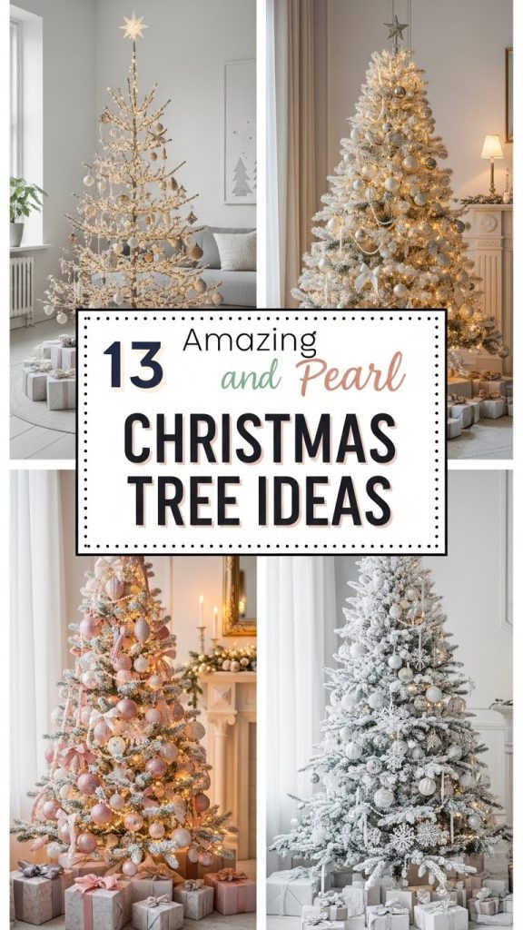 13 Amazing Pearl Christmas Tree Ideas