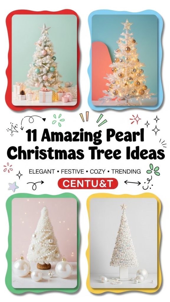13 Amazing Pearl Christmas Tree Ideas