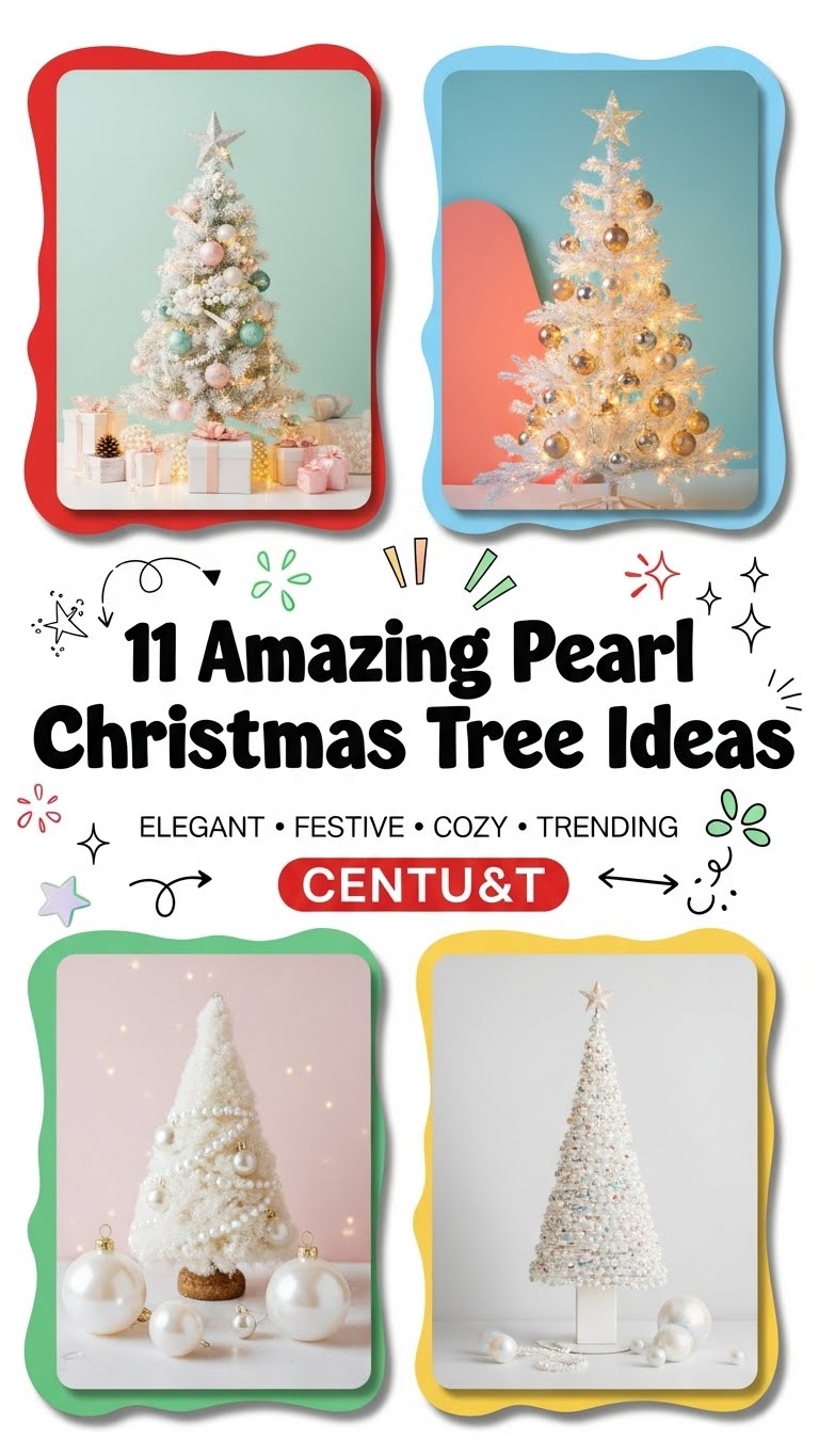 13 Amazing Pearl Christmas Tree Ideas