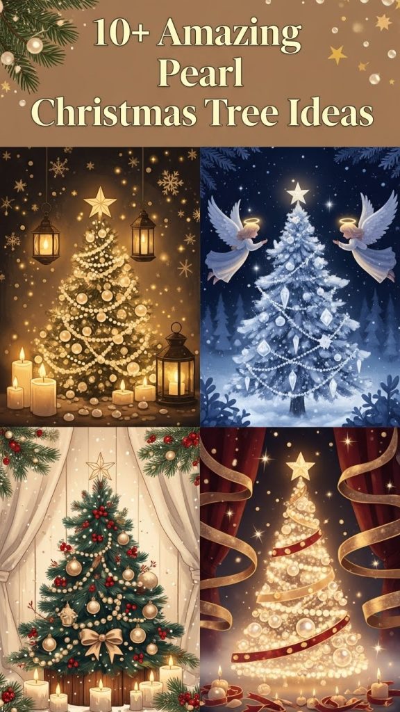 13 Amazing Pearl Christmas Tree Ideas