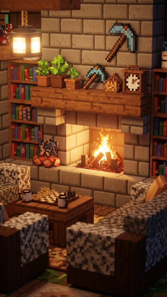 14 Vintage Minecraft Indoor Décor Ideas