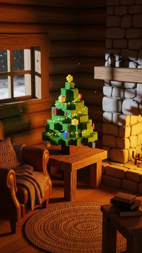 15 Swanky Minecraft Christmas Tree Ideas