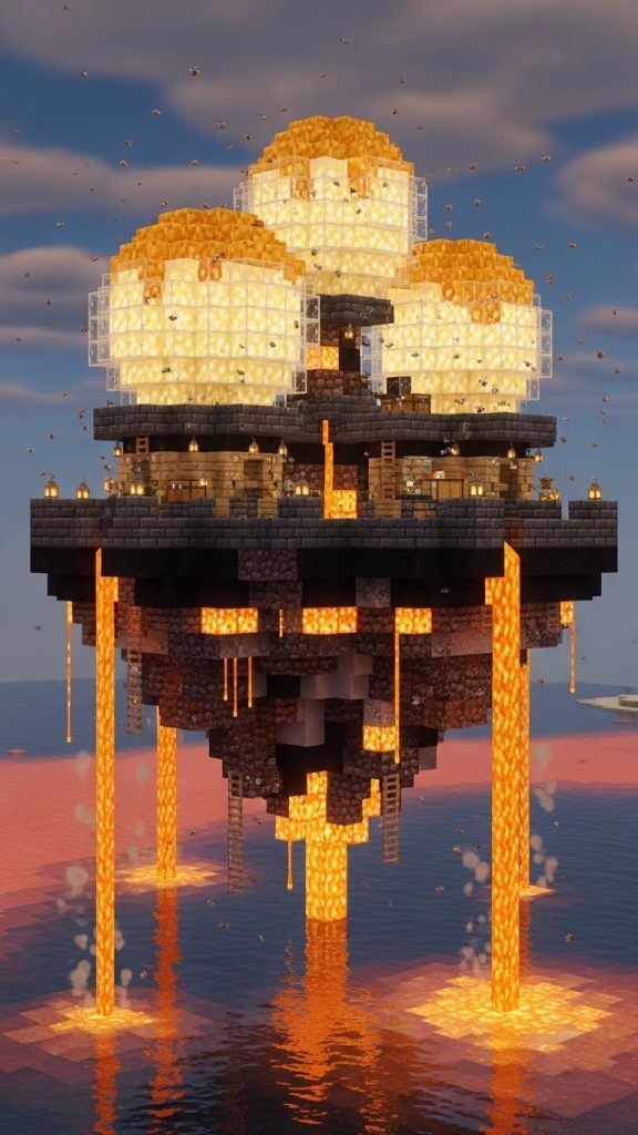 14 Minecraft Beehive Nether Builds for Survival