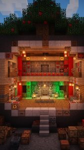 11 Minecraft Apple Base Survival House Ideas