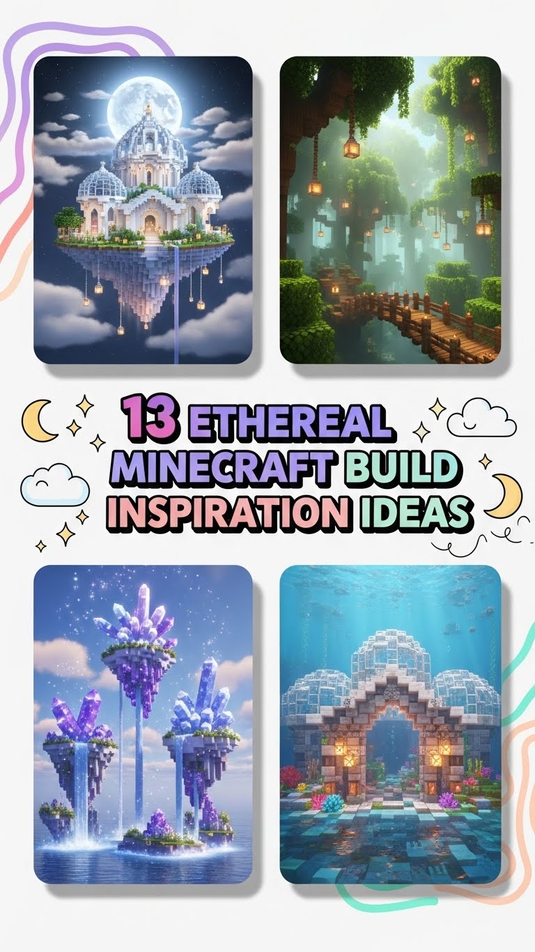 13 Ethereal Minecraft Build Inspiration Ideas