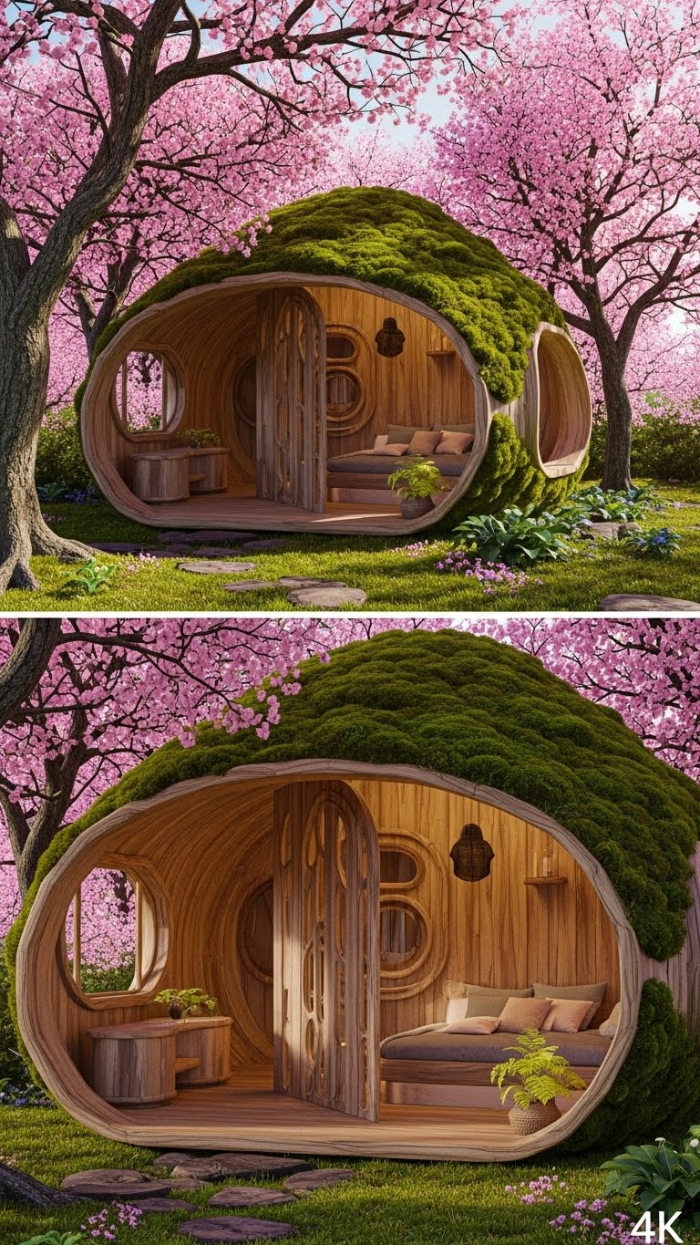 13 Cozy Cherry Blossom Tree House Ideas