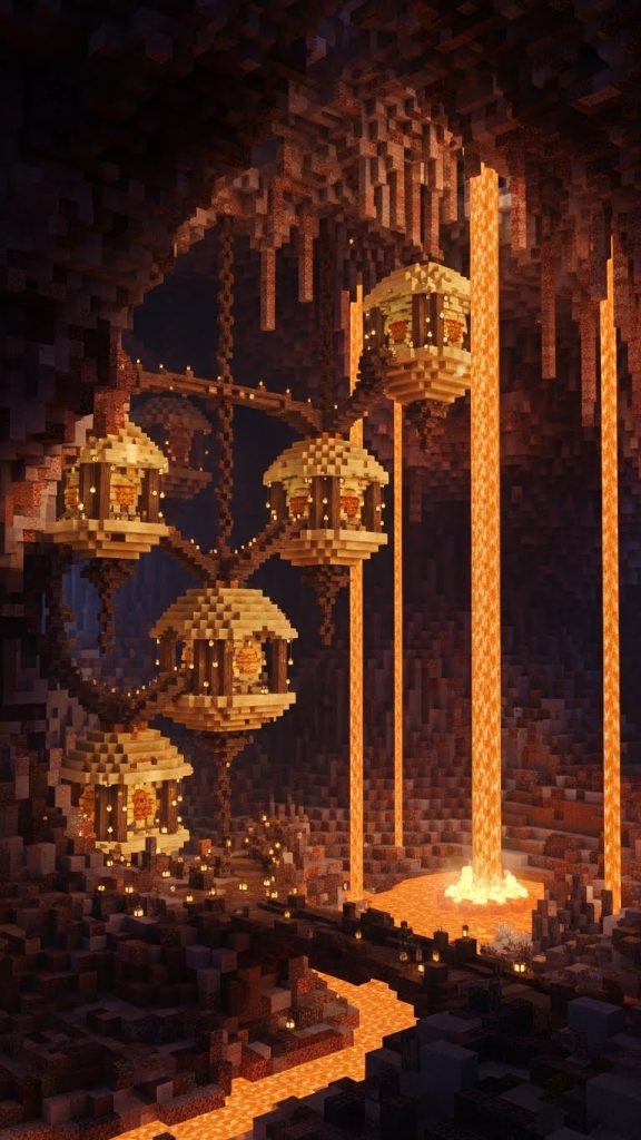 14 Minecraft Beehive Nether Builds for Survival