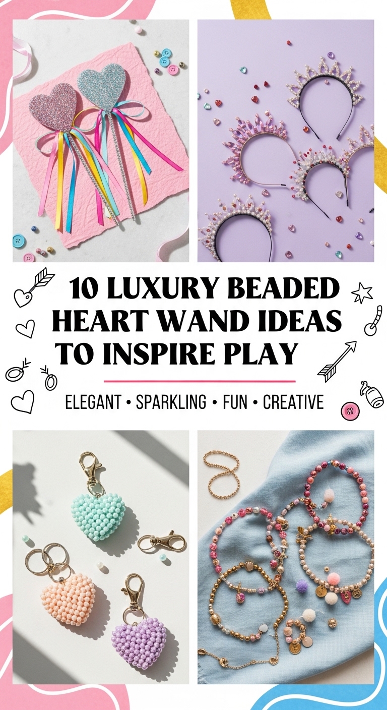 10 Luxury Beaded Heart Wand Ideas to Inspire Play