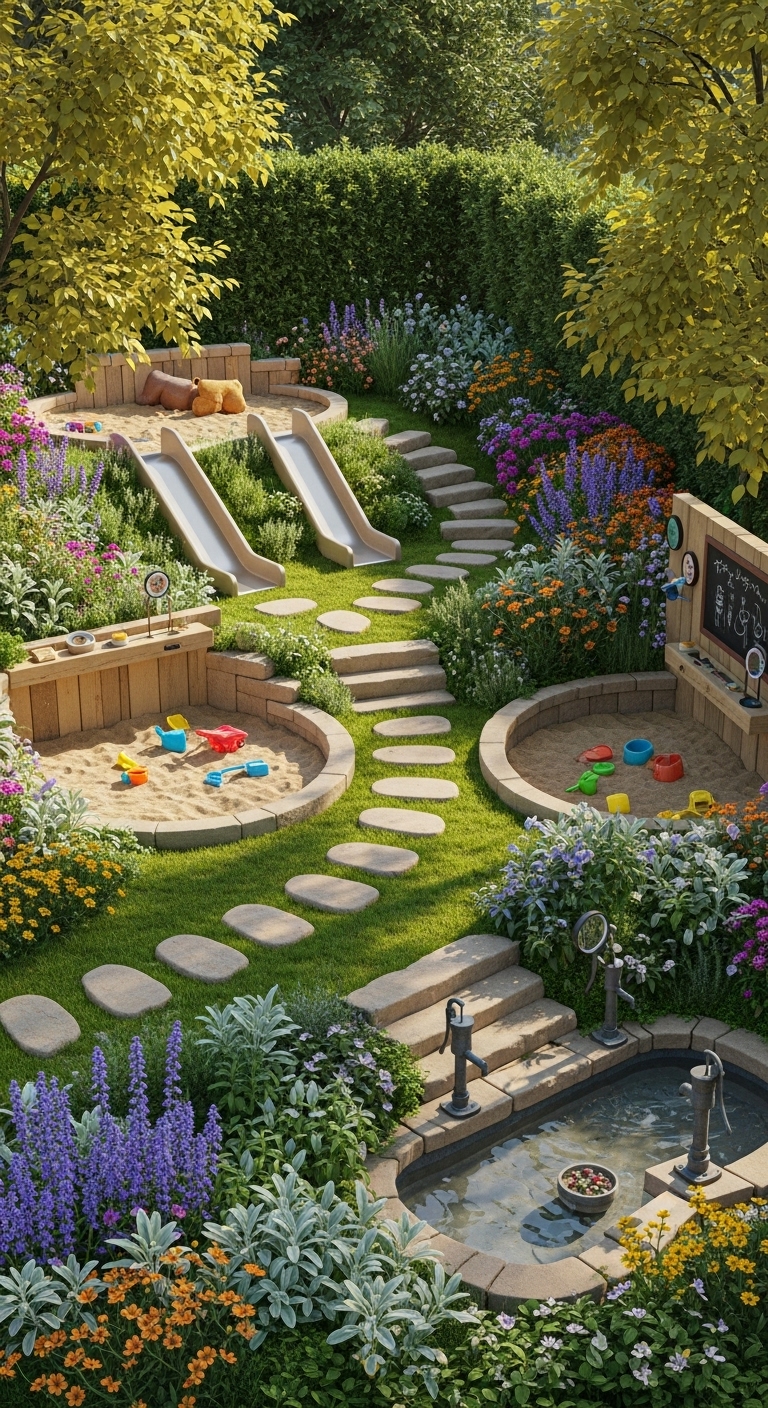 13 Genius Sloped Yard Play Area Ideas for Kids