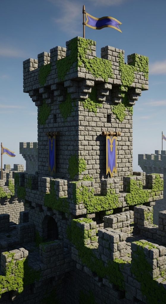 11 Minecraft Green Tower to Build Ideas