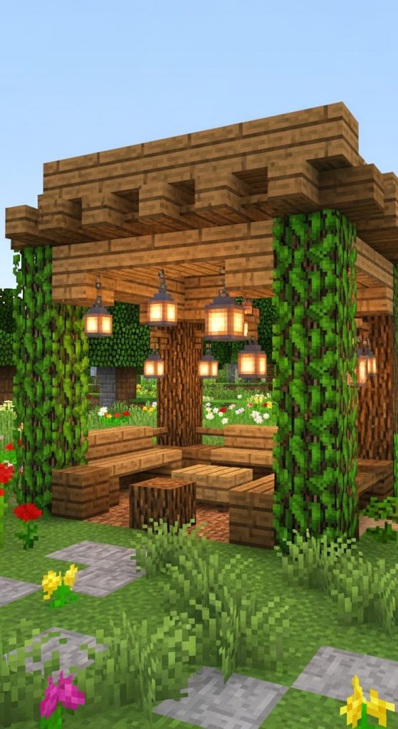 11 Minecraft Outdoor Decor Ideas